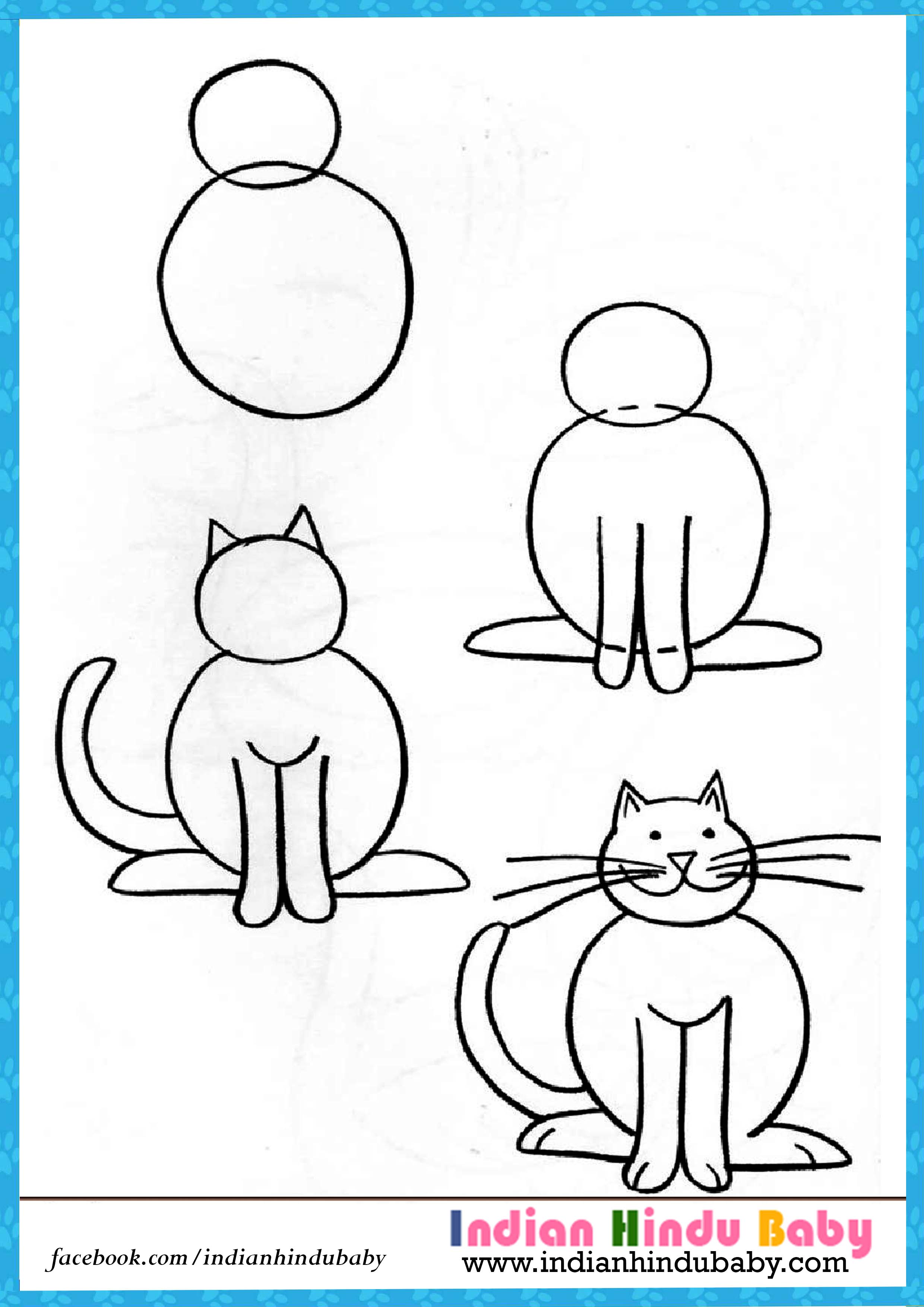 How To Draw A Baby Cat Step By Step